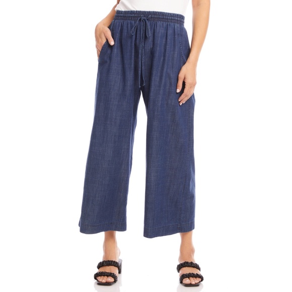Karen Kane | Pants & Jumpsuits | Karen Kane Bright And Beachy Wide Leg ...
